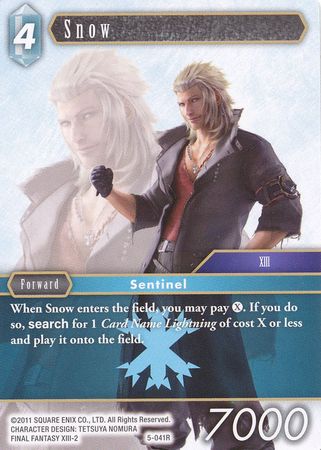 Snow - 5-041R - Rare – Troll and Toad