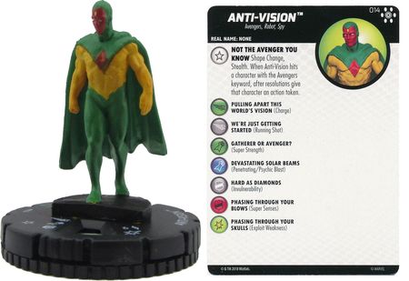 Anti-Vision #014 Avengers Infinity Marvel Heroclix – Troll and Toad