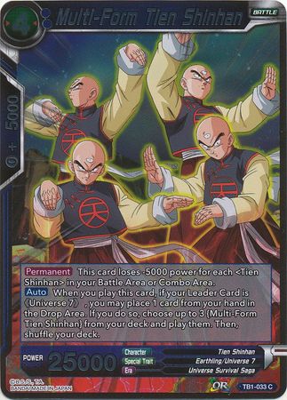 Multi-Form Tien Shinhan - TB1-033 - Foil Common – Troll and Toad