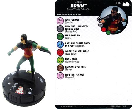 Robin #002 Batman The Animated Series DC Heroclix – Troll and Toad