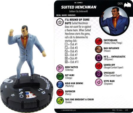 Suited Henchman #005 Batman The Animated Series DC Heroclix – Troll and ...
