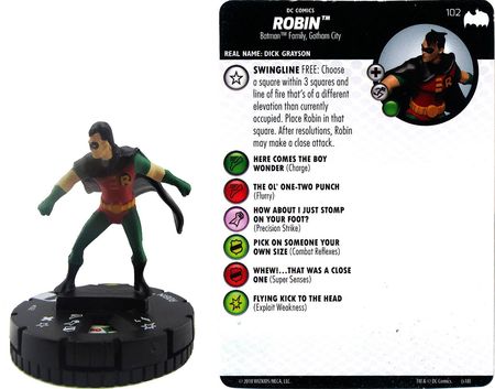 Robin #102 Batman The Animated Series Starter Set DC Heroclix – Troll ...