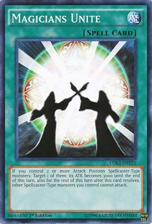 Magicians Unite (LDK2-ENY25) - Legendary Decks II Common / Short Print – Troll and Toad