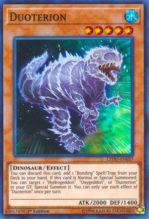 Duoterion (LEDU-EN037) - Legendary Duelists Super Rare 1st Edition ...