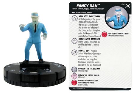 Fancy Dan #041 Earth X Marvel Heroclix – Troll and Toad