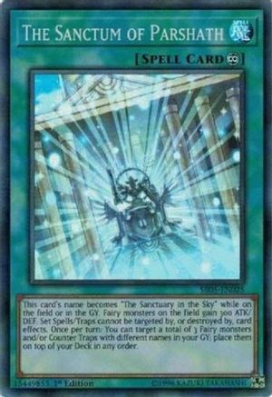 The Sanctum of Parshath (SR05-EN025) - Structure Deck: Wave of Light S ...