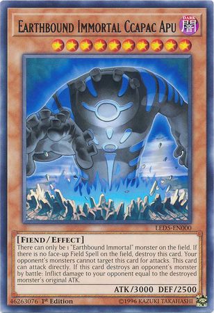 Earthbound Immortal Ccapac Apu (LED5-EN000) - Legendary Duelists: Immo ...