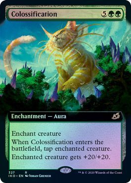 Colossification 327 - Extended Art Foil – Troll and Toad