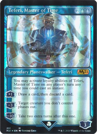 Teferi, Master of Time 291 - Showcase Foil – Troll and Toad