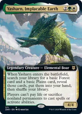 Yasharn, Implacable Earth 371 - Extended Art – Troll and Toad