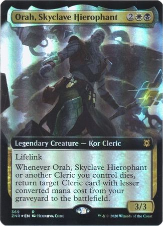Orah, Skyclave Hierophant 369 - Extended Art Foil – Troll and Toad