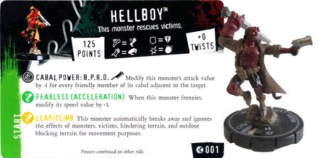Hellboy #001 Hellboy and the B.P.R.D. Action Pack Indy Heroclix – Troll ...