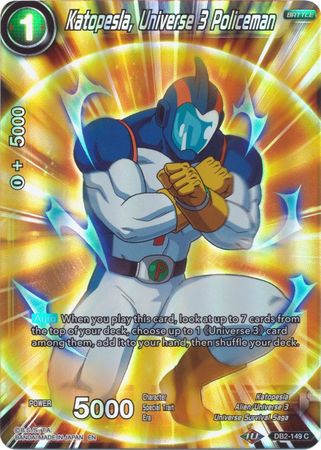 Katopesla, Universe 3 Policeman (Reprint) - DB2-149 - Common Foil ...