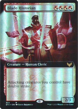 Blade Historian 334 - Extended Art Foil – Troll and Toad