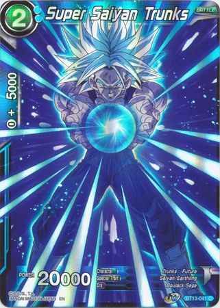 Super Saiyan Trunks - BT13-041 - Common Foil – Troll and Toad