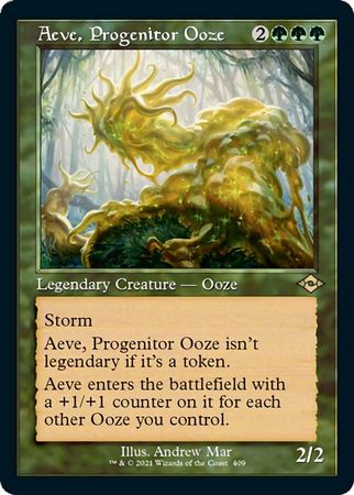 Aeve, Progenitor Ooze 409 - Showcase / Retro Frame – Troll and Toad