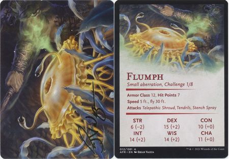 Flumph 12/81 - AFR Art Series (Gold Artist Signature) – Troll and Toad