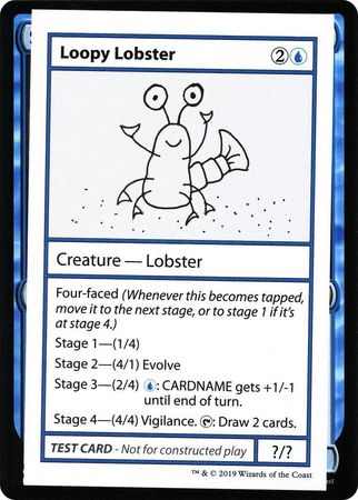 Loopy Lobster (No Planeswalker Symbol) – Troll and Toad