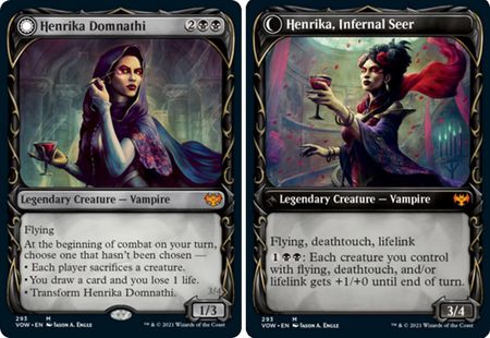 Henrika Domnathi | Henrika, Infernal Seer 293 - Showcase Fang Frame ...