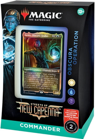Streets of New Capenna Obscura Operation Commander Deck (MTG) – Troll ...