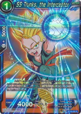 SS Trunks, the Interceptor - BT16-032 - Rare Foil – Troll and Toad
