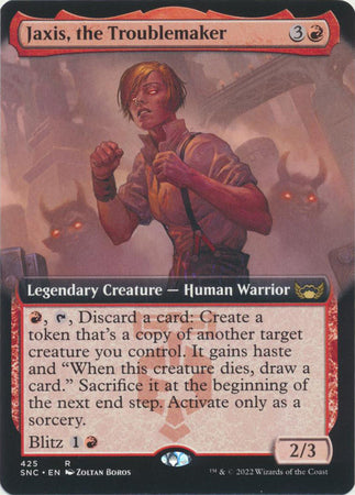 Jaxis, the Troublemaker 425 - Extended Art – Troll and Toad
