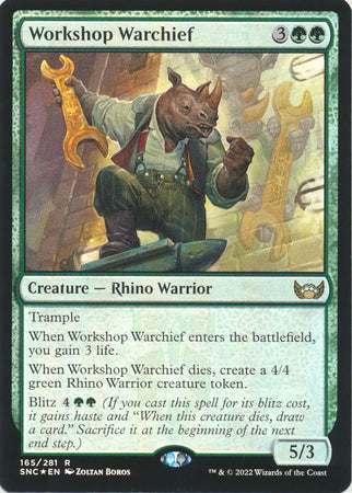 Workshop Warchief 165/281 - Foil – Troll and Toad