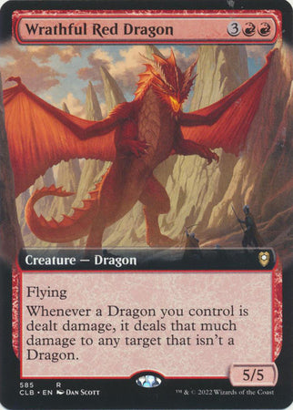 Wrathful Red Dragon 585 - Extended Art – Troll and Toad