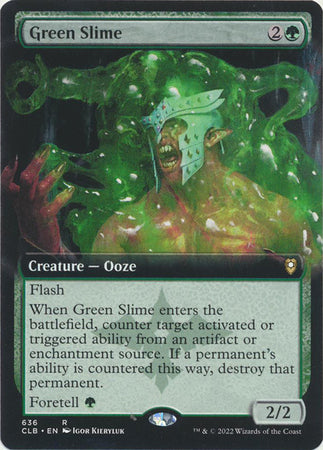 Green Slime 636 - Extended Art – Troll and Toad