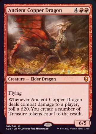 Ancient Copper Dragon 161/361 - Foil – Troll and Toad