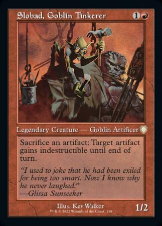Slobad, Goblin Tinkerer 118 - Retro Frame – Troll and Toad