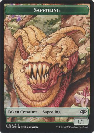 Saproling Token 011/014 – Troll and Toad