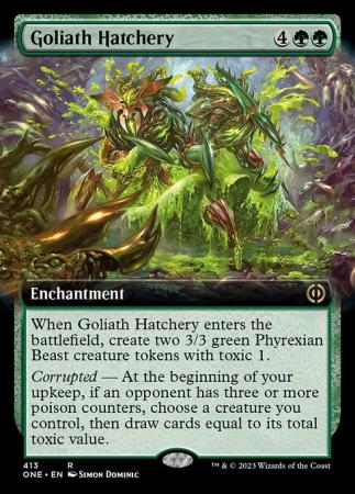 Goliath Hatchery 413 Extended Art – Troll and Toad