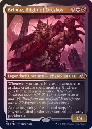 Brimaz, Blight of Oreskos 0135 - Foil Thick Card – Troll and Toad