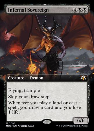Infernal Sovereign 0083 Extended Art – Troll and Toad