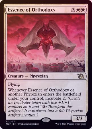 Essence of Orthodoxy 0323 - Foil – Troll and Toad