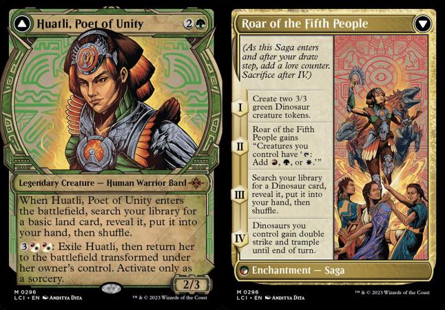 Huatli, Poet of Unity 0296 - Showcase – Troll and Toad