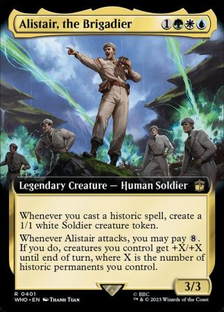 Alistair, the Brigadier 0401 - Extended Art – Troll and Toad