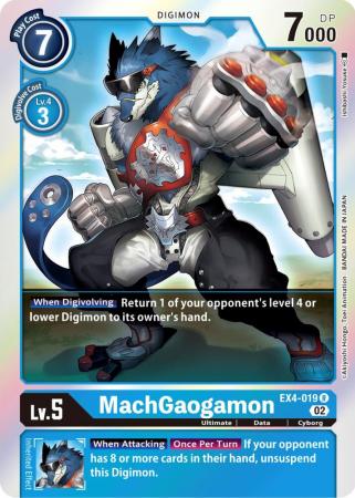 MachGaogamon - EX4-019 - Rare Foil – Troll and Toad