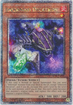 Infernoid Decatron (Quarter Century Secret Rare) (BLTR-EN069) - Battle – Troll and Toad