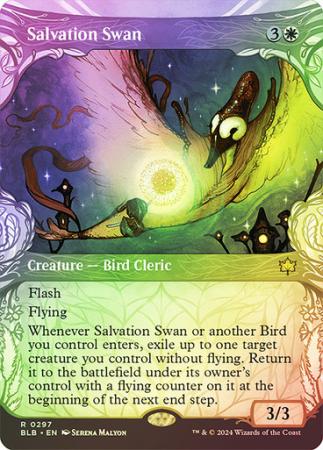 Salvation Swan 297 - Showcase Foil – Troll and Toad