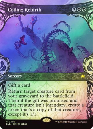 Coiling Rebirth 309 - Showcase Foil – Troll and Toad