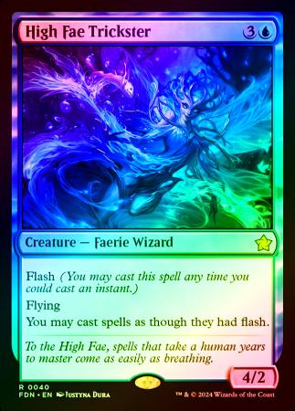 High Fae Trickster - 0040 - Foil – Troll and Toad