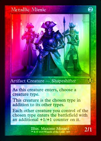 Metallic Mimic (Retro Frame) - 0445 - Foil – Troll and Toad