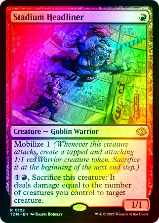 Stadium Headliner - 0122 - Foil – Troll and Toad