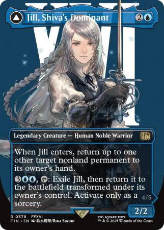 Jill, Shiva's Dominant (Borderless) - 0378 – Troll and Toad