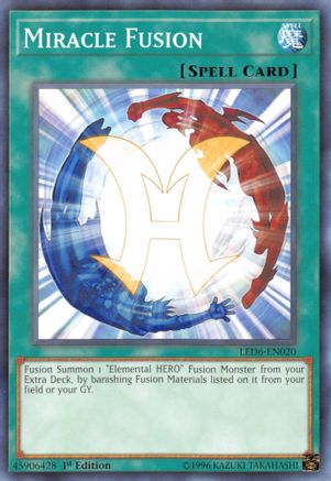 Miracle Fusion (LED6-EN020) - Legendary Duelists: Magical Hero Common ...