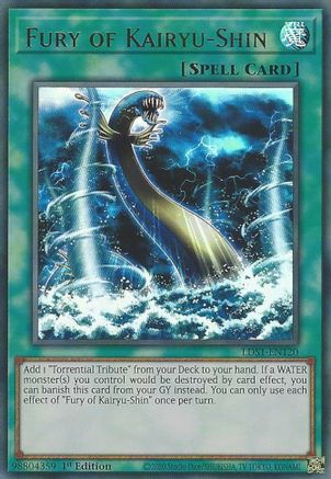 Fury of Kairyu-Shin (LDS1-EN120) - Legendary Duelists: Season 1 Ultra ...