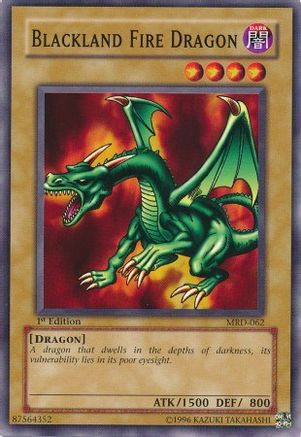 Blackland Fire Dragon (MRD-062) - Metal Raiders Common / Short Print U ...