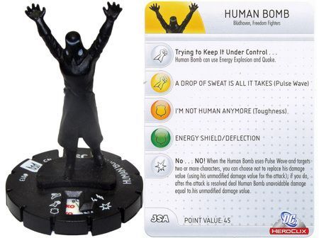 Human Bomb #013 Arkham Asylum DC Heroclix – Troll and Toad